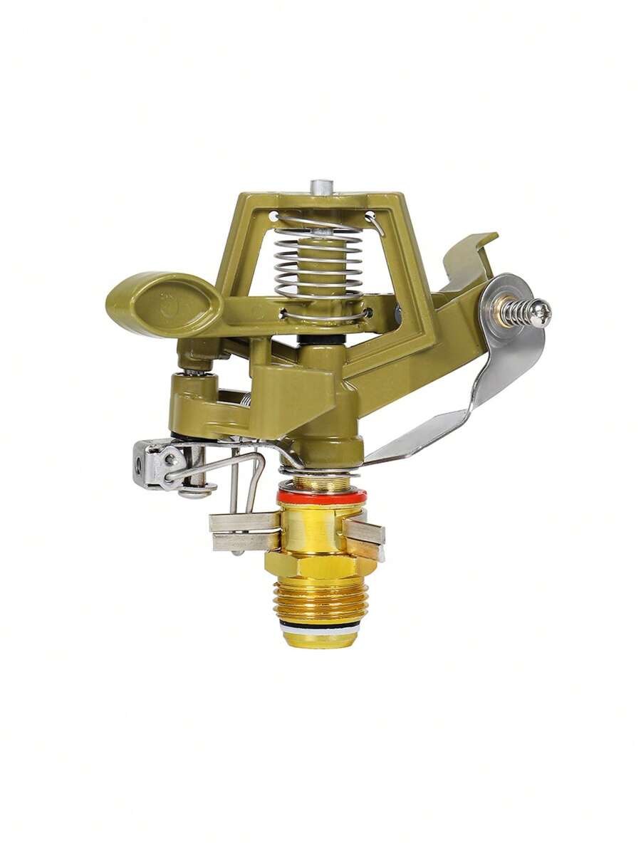360° New Rotary Metal Irrigation Sprinkler Head, Zinc Alloy Adjustable ...