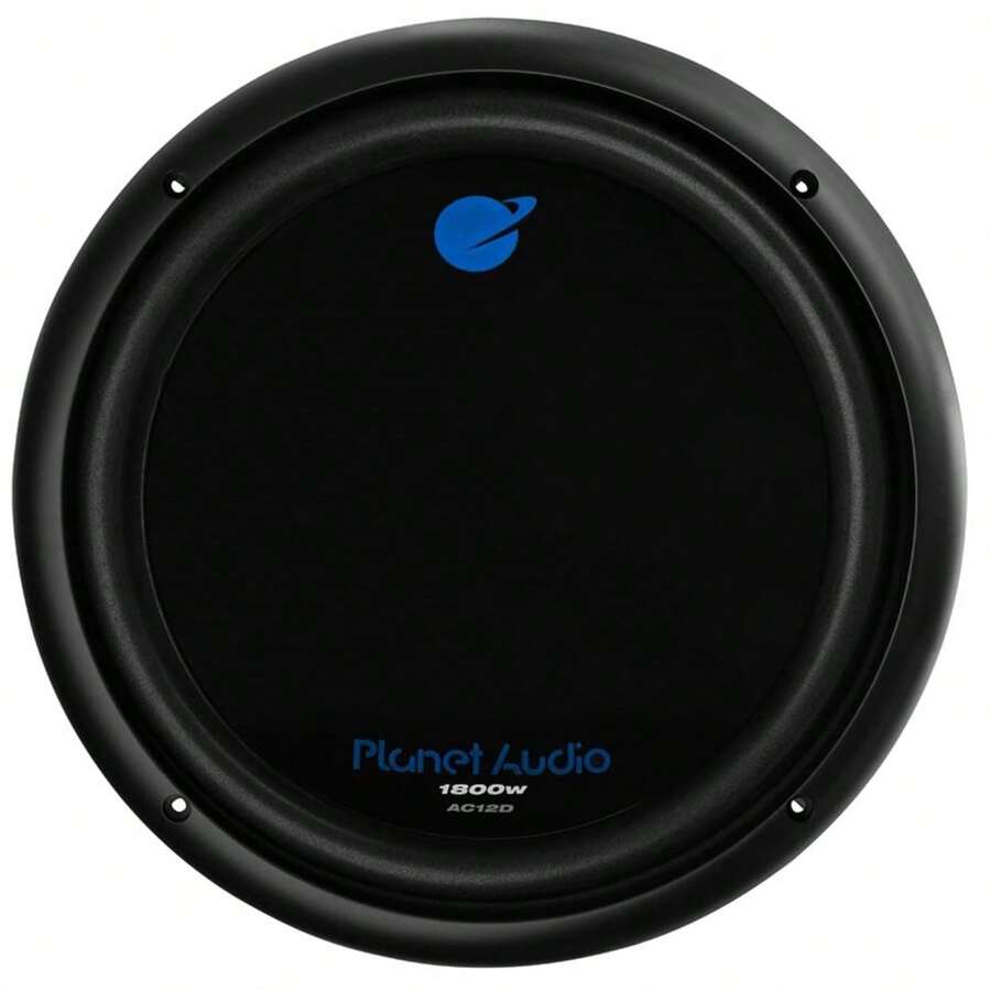 Planet Audio AC12D 12 Inch Car Subwoofer 1800 Watts Dual Voice Coil 4 ...