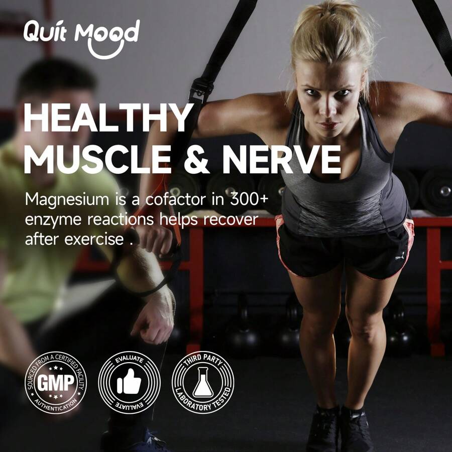 Quit mood Women's Probiotics And Magnesium Set 150 Capsules Bone Health ...