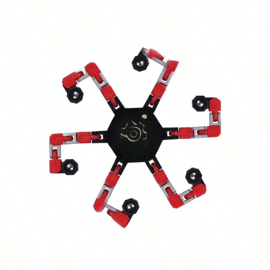 Fingertip Mechanical Spinning Top Transformable DIY Decompression Chain Metamorphosis Robot ...
