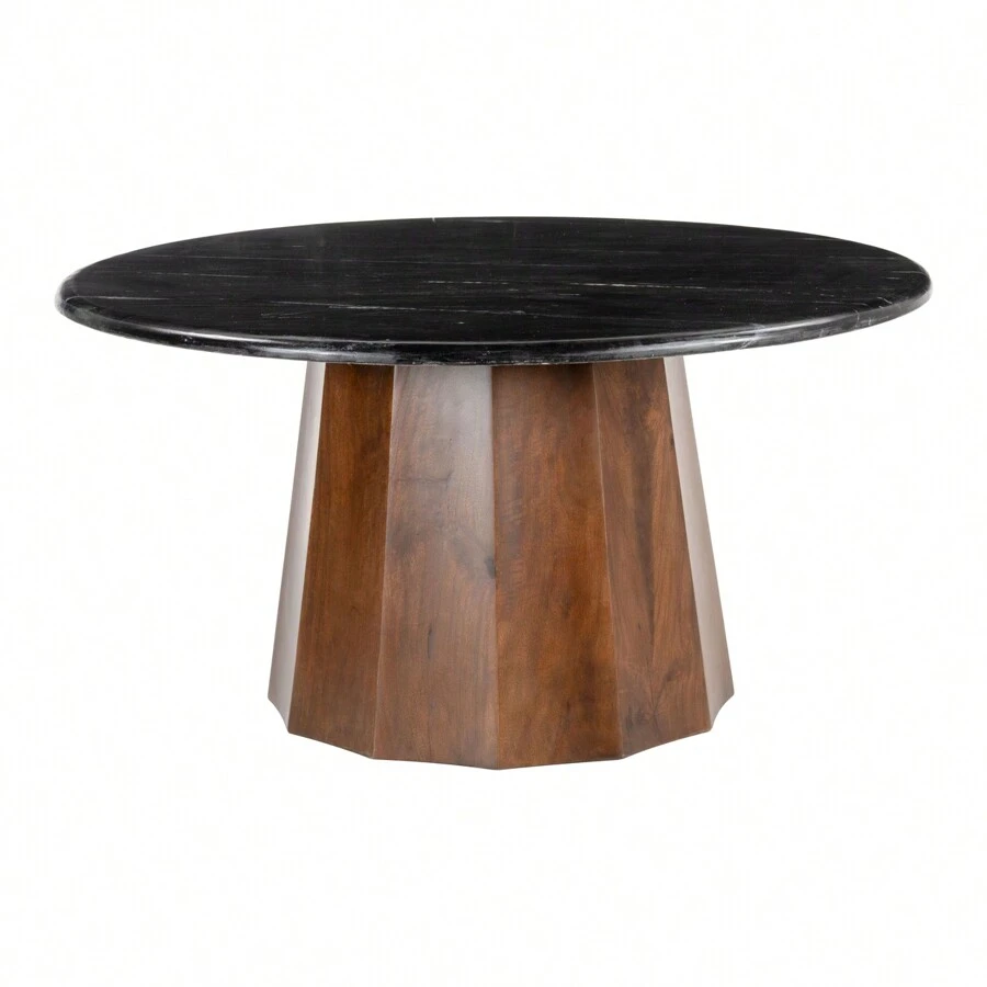 Zuo Modern Contemporary Inc. Aipe Coffee Table Black Brown Marble ...