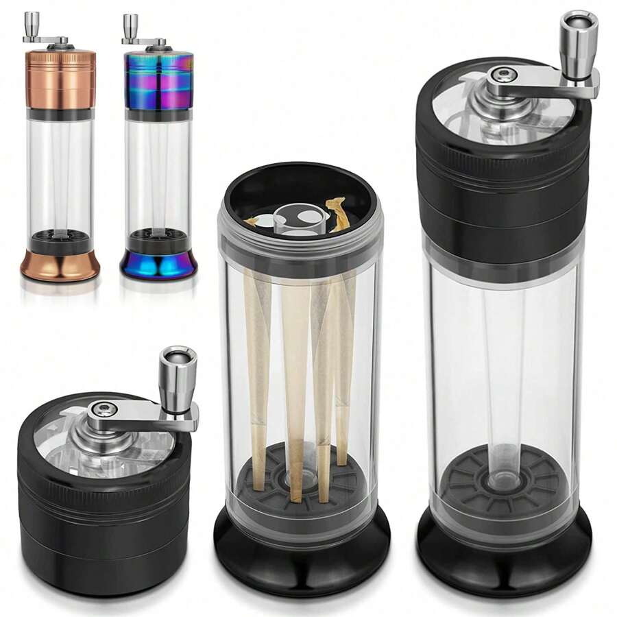 3-In-1 Hand Crank Multifunctional Grinder, Set Grinding, Filling ...