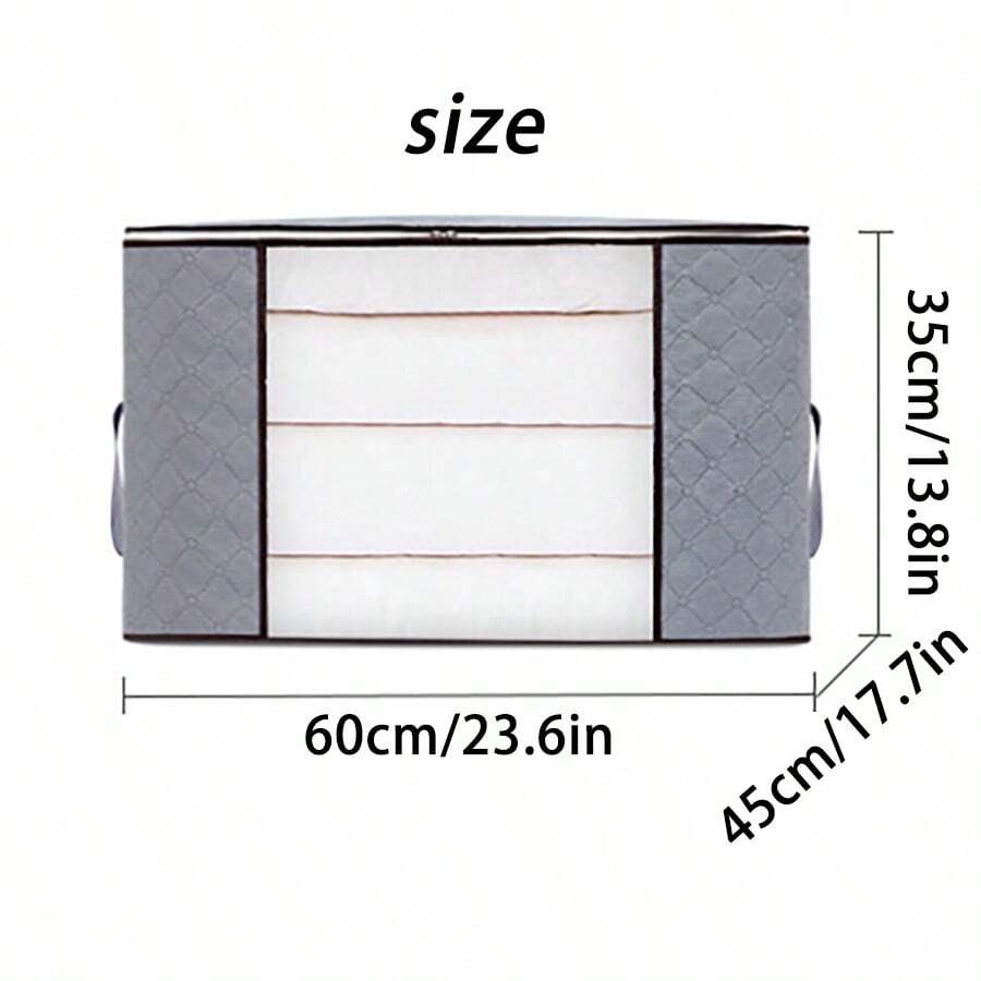 Extra Large Non-Woven Fabric Clothes, Quilt, Soft Storage Box, Foldable ...