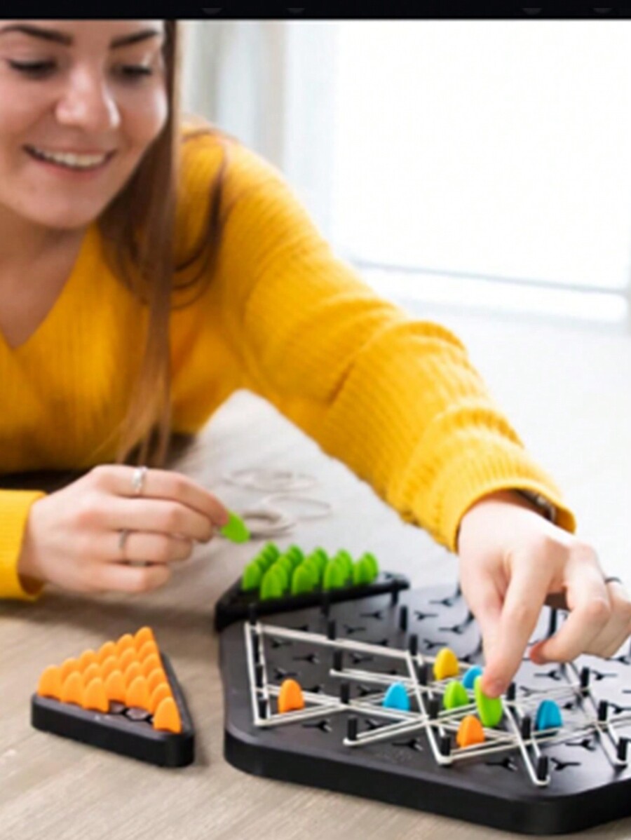 Triangle Game, Chess Board Game, Family Game, Tabletop Game, Tactical ...