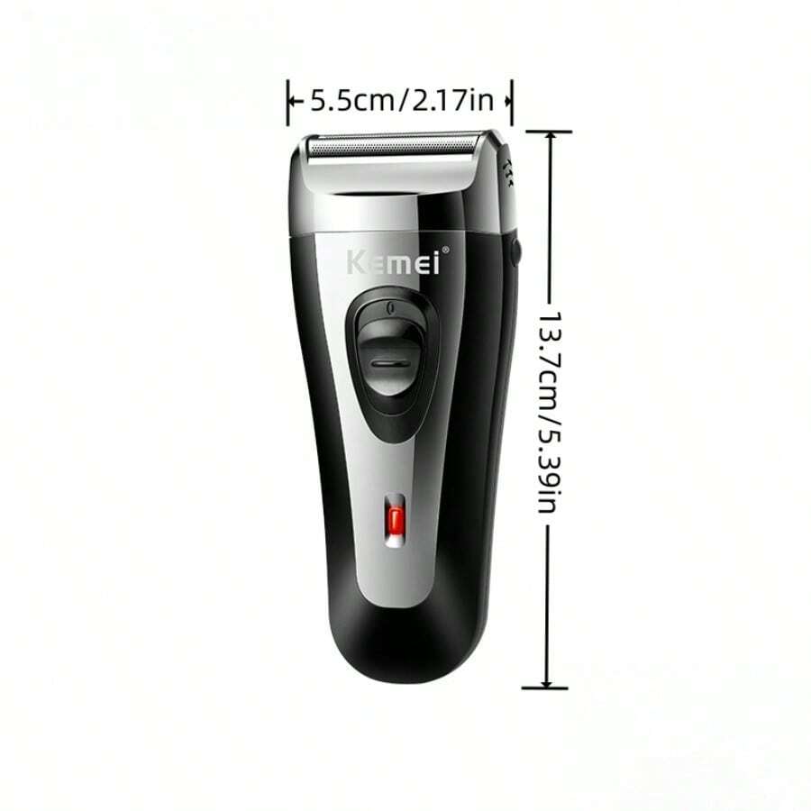 Kemei Kemei Reciprocating Razor KM-9038 Face ajustável molhado e seco ...
