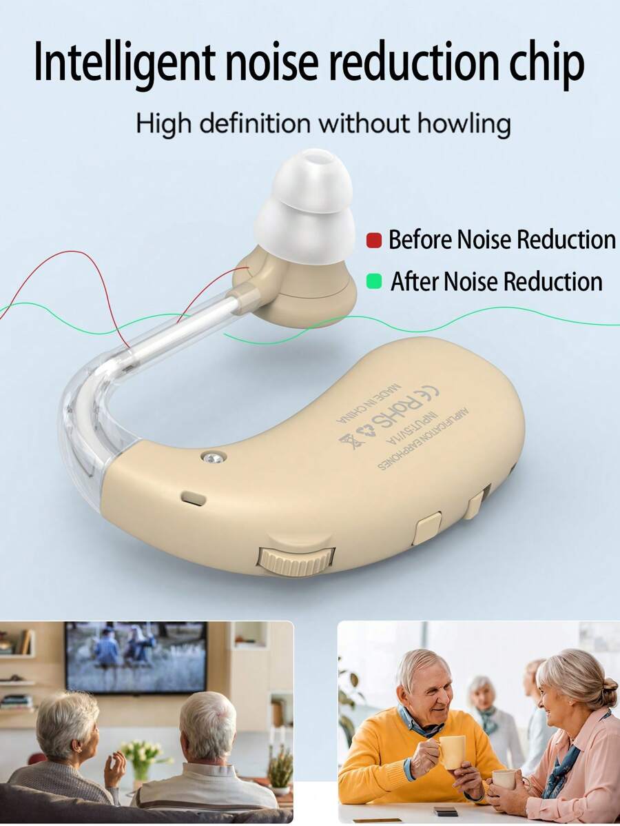 RIKYA Hearing Screening For New Ear-Hanging Hearing AIDS Air-Guided ...