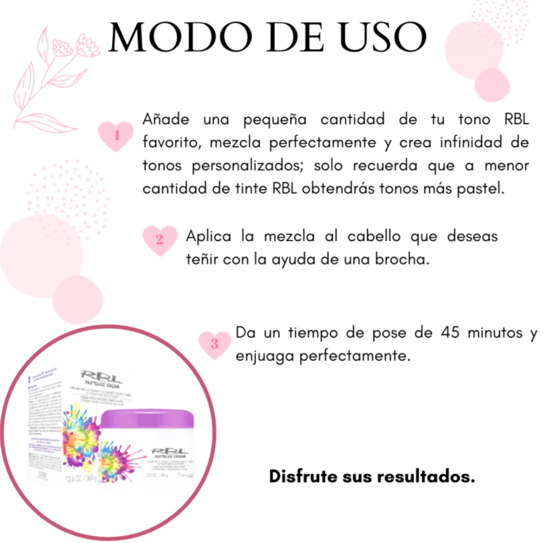 RBL crema para obtener tonos pasteles 360g.-Nutrapel | Mode de Mujer ...