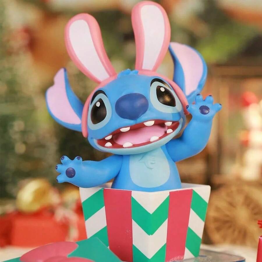 Miniso Disney Lilo & Stitch Bunny Winter Story Series Cartoon Anime ...