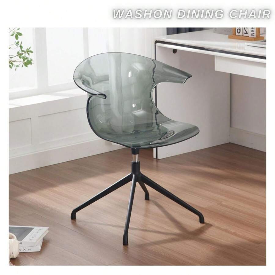 WAHSON OFFICE CHAIRS 1PC Wahson Modern Transparent Office Chair ...