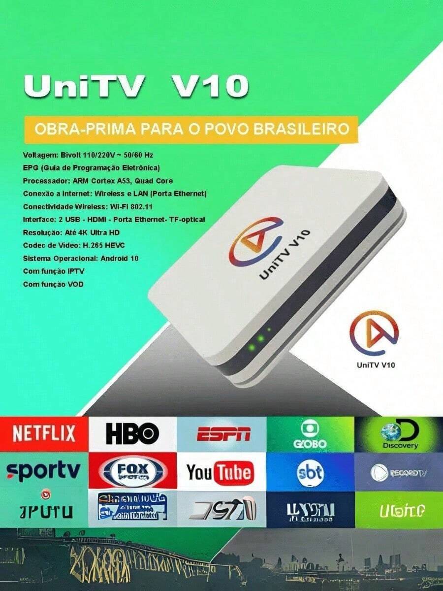 UniTV Converter V10 4K Full HD Tvbox | aktuelle Trends, günstig kaufen | SHEIN Deutschland