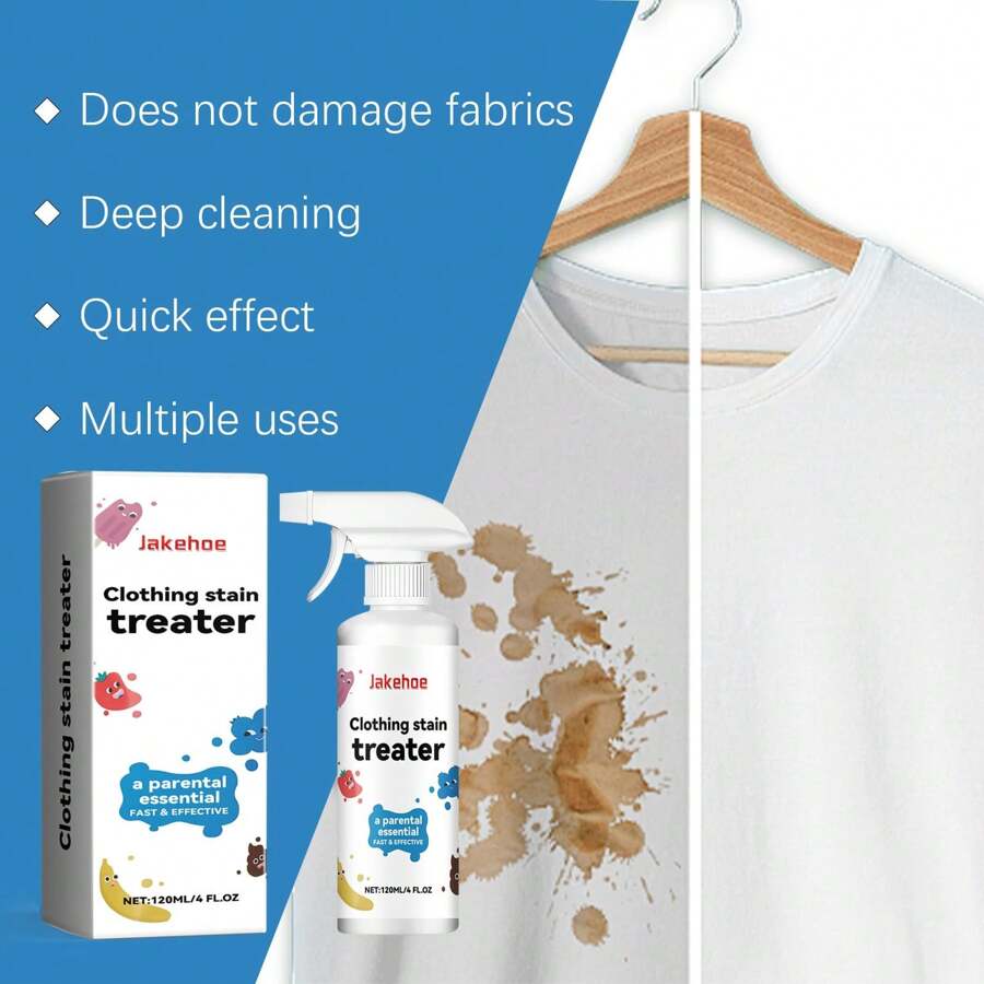 Stain Remover Spray, Stain Treater For Laundry, Stain Treater Spray, Fabric Stain Remover For ...