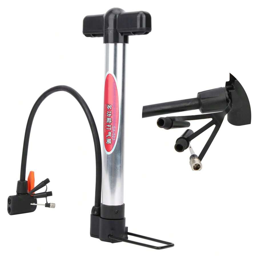 52cm Draagbare Fietspomp Aluminiumlegering Pomp Mini Pomp Fietsen Hand ...