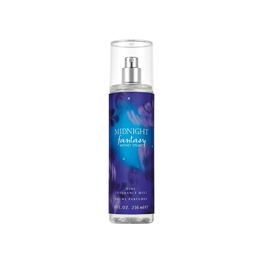Britney Spears Midnight Fantasy Body Mist 235ml / 8oz - Floral Fruity ...