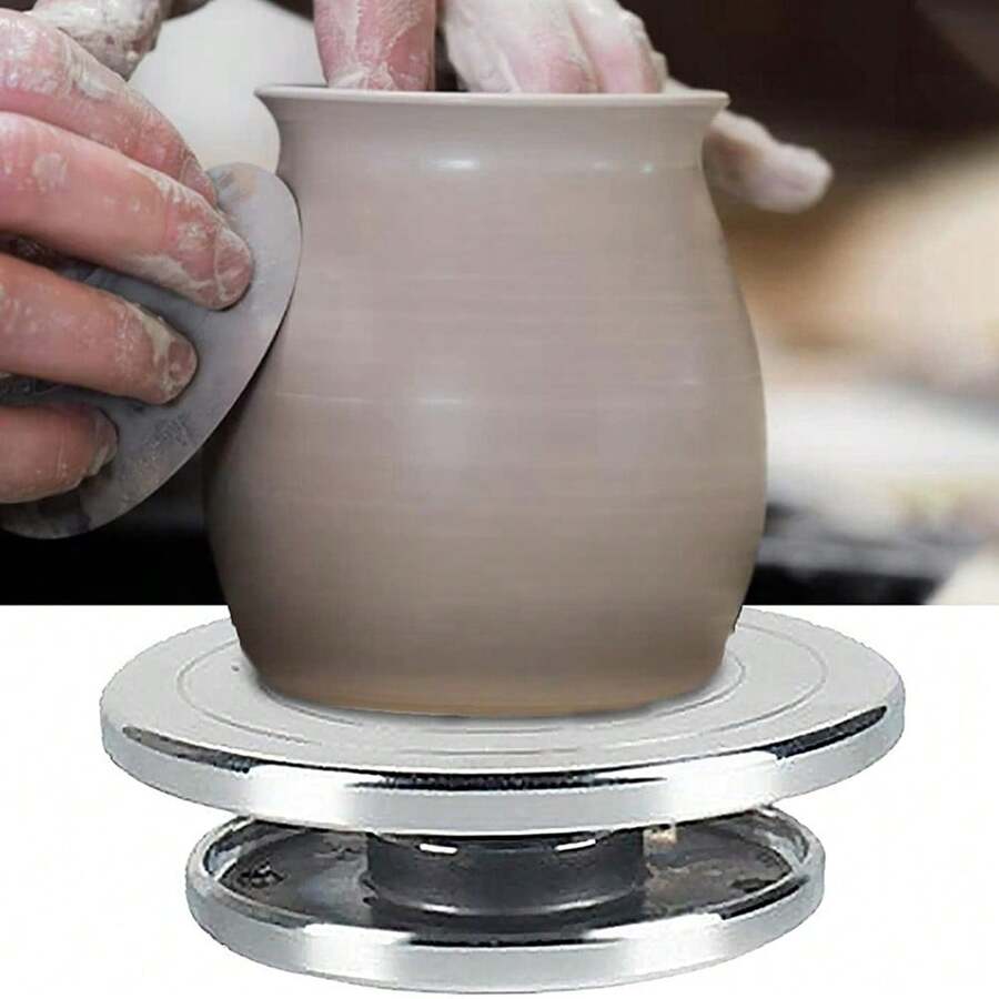 Heavy Duty Sculpting Wheel Turntable Pottery Stand Revolving DIY Tool ...