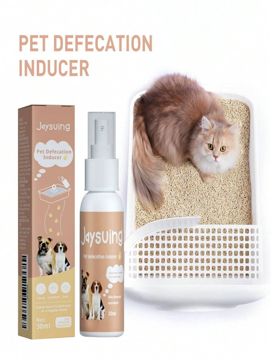 Pet Defecation Inducer, Pet Toilet Designated Training Inducer Spray ...