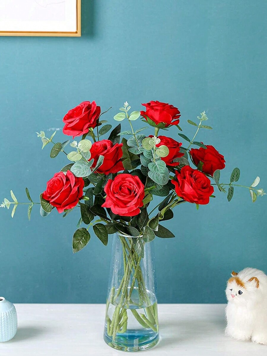 1/3/10 Pcs Of 53cm-Long Artificial Roses. They Look Very Realistic And ...