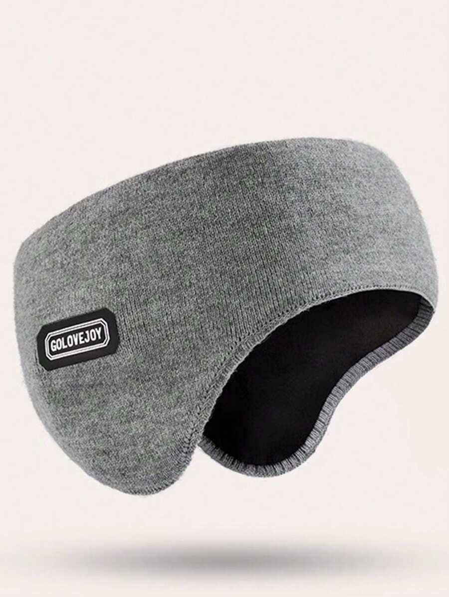 Men's Ear Muffs Winter Ear Warmers, Thermal Lined Ear Covers Earmuffs ...