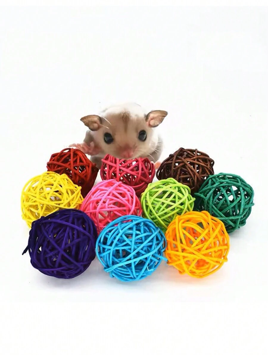 [Cor aleatória] Brinquedo de morder Sugar Glider, brinquedo de mastigar ...