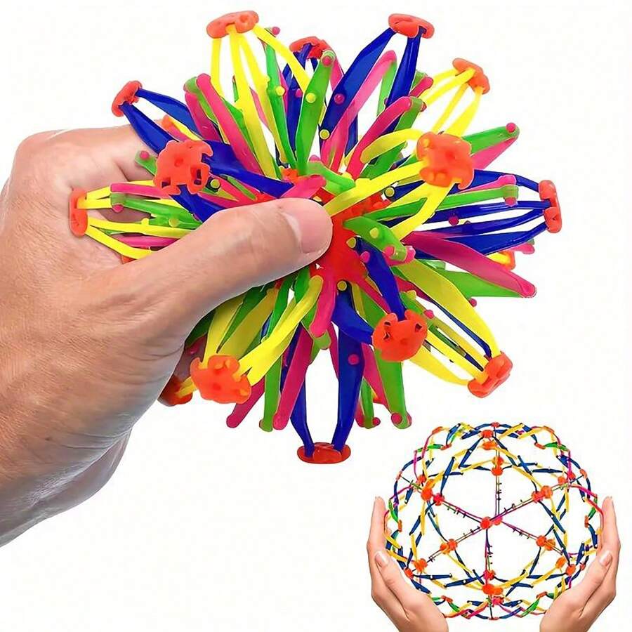 1pc Breathing Ball Expandable Ball Toy Sphere,Colorful Sensory Toys ...