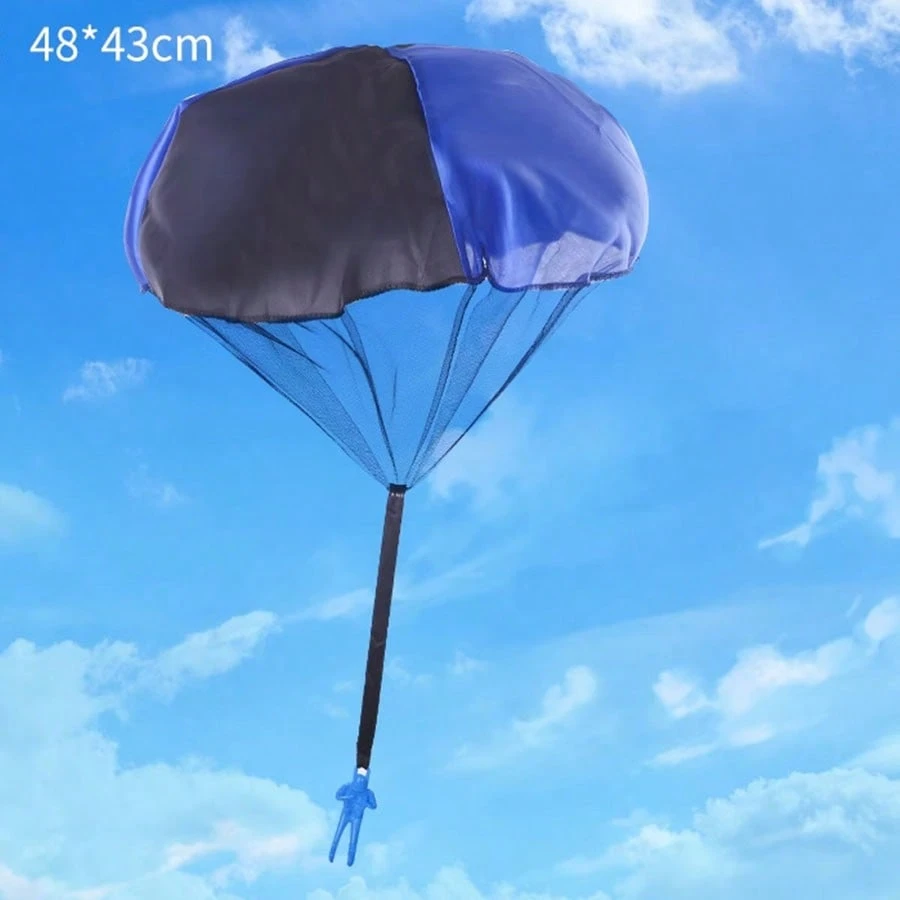 Throwable Parachute Toy, Military Parachute Plaything For Outdoor ...