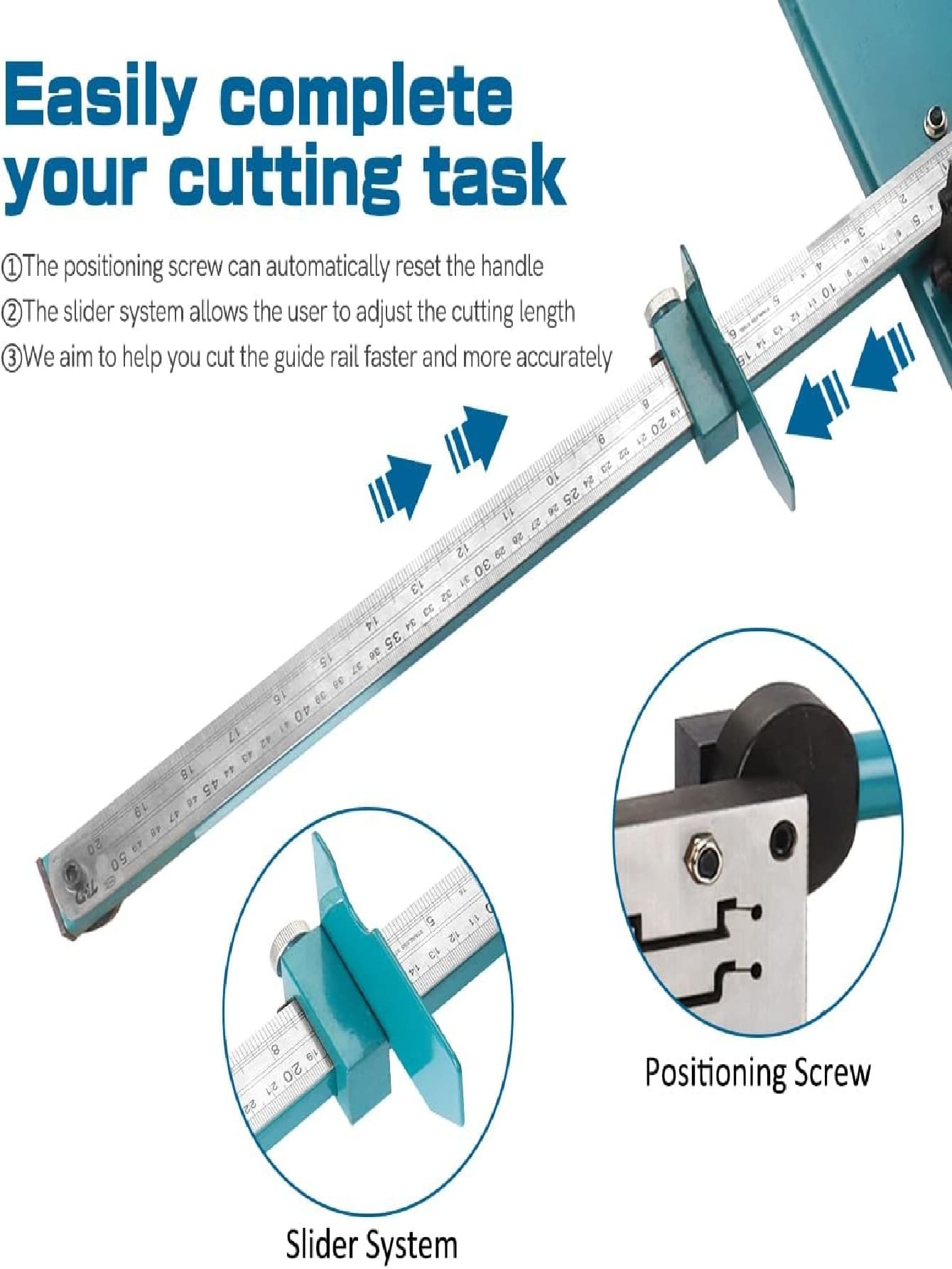 BreeRainz DIN Profile Cutter, Double Groove DIN Profile Cutter, For ...