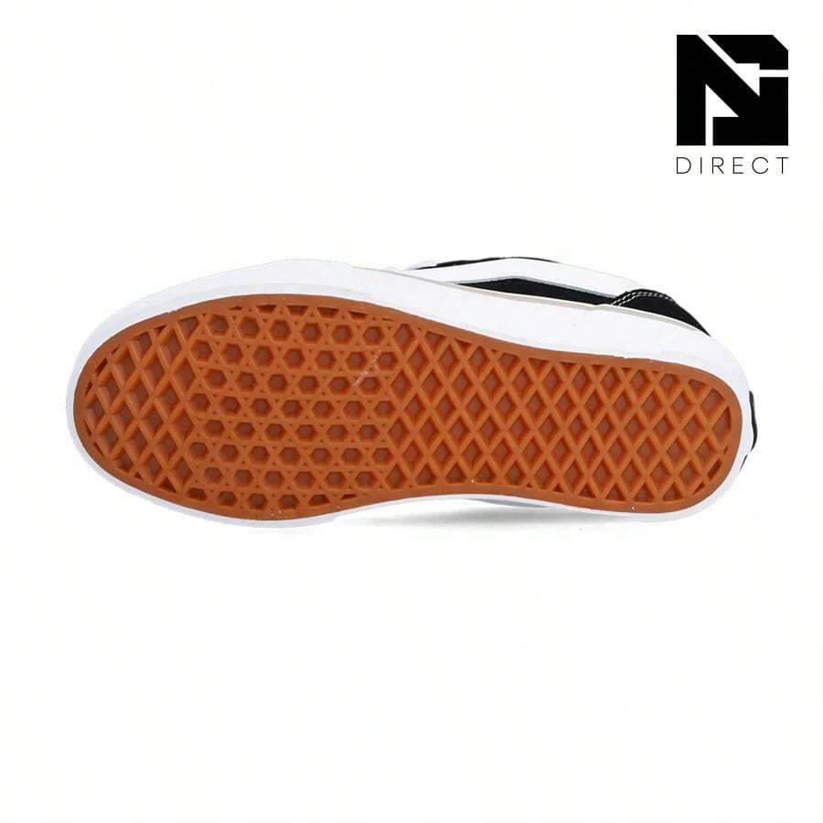 Vans Vans Knu Skool Black White (Youth) Women's Casual Shoes US M ...