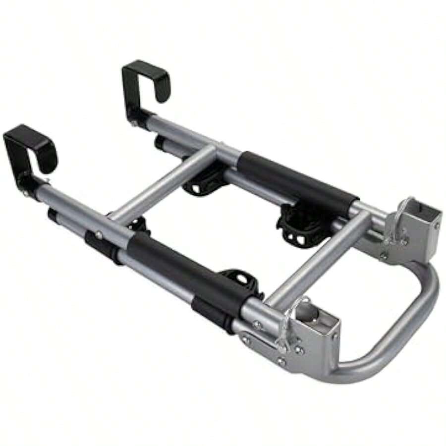 RV Ladder Mount Bike Rack - Standard Ladders Holds Two Bikes Folds For ...