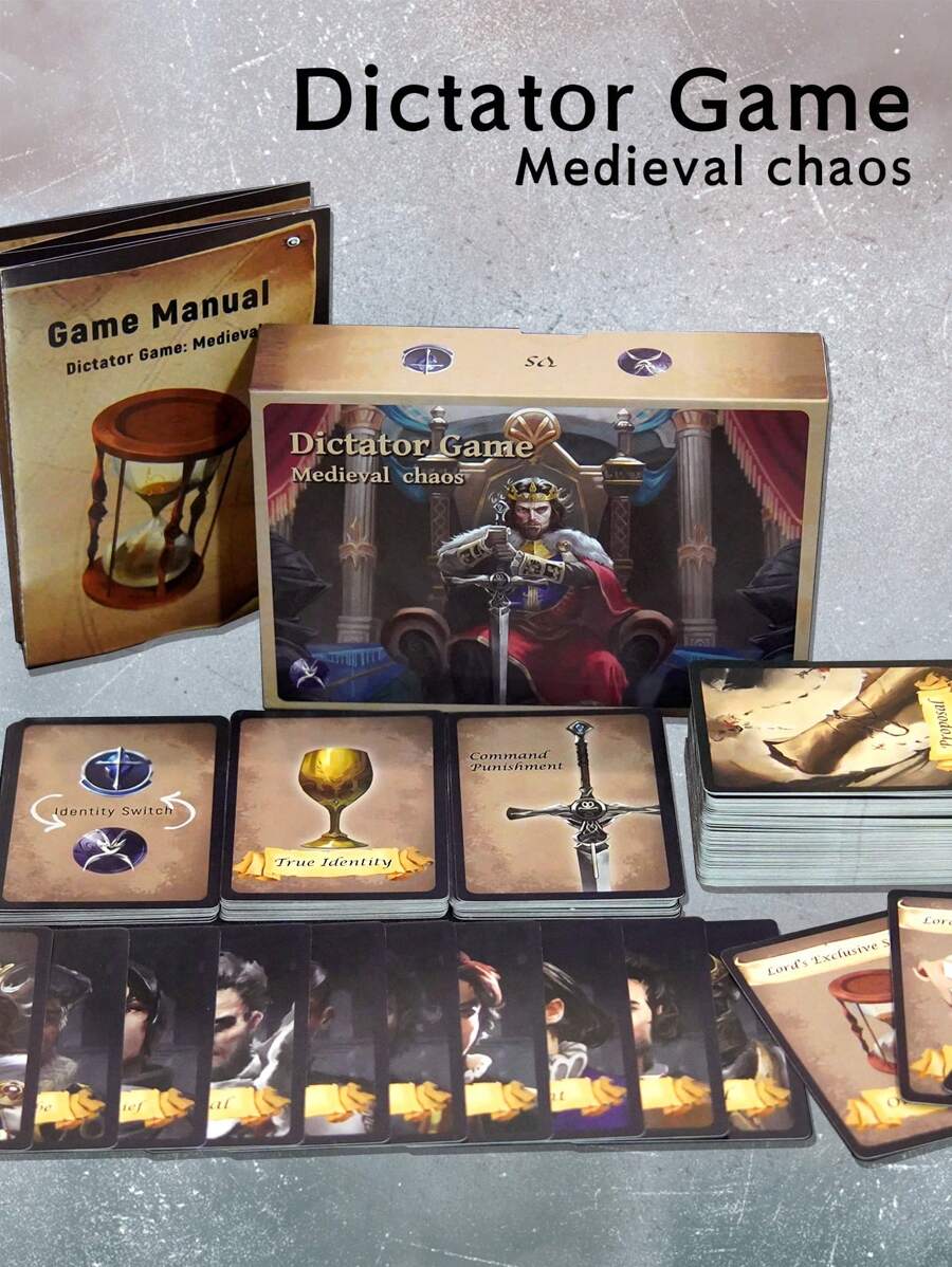 Epic Medieval Strategy Card Game – Command Lords And Officials With ...