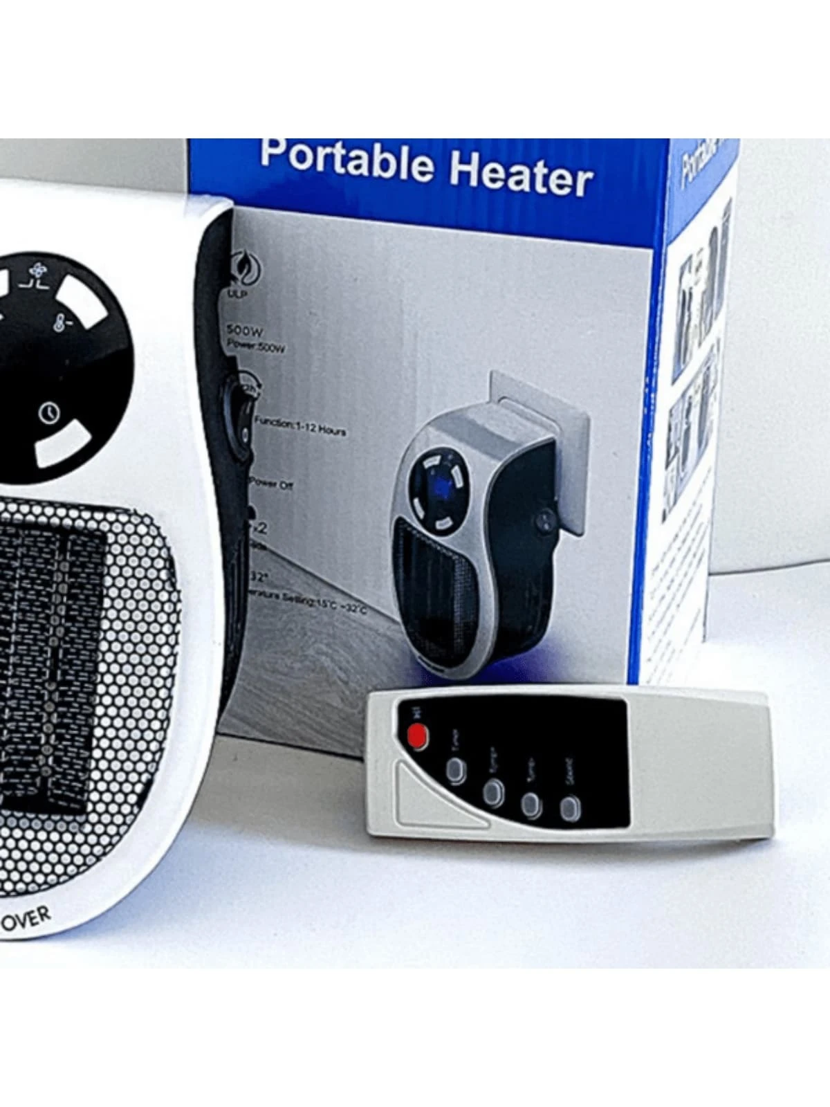 Mini Portable Low Consumption Electric Heater For Home Remote Control ...