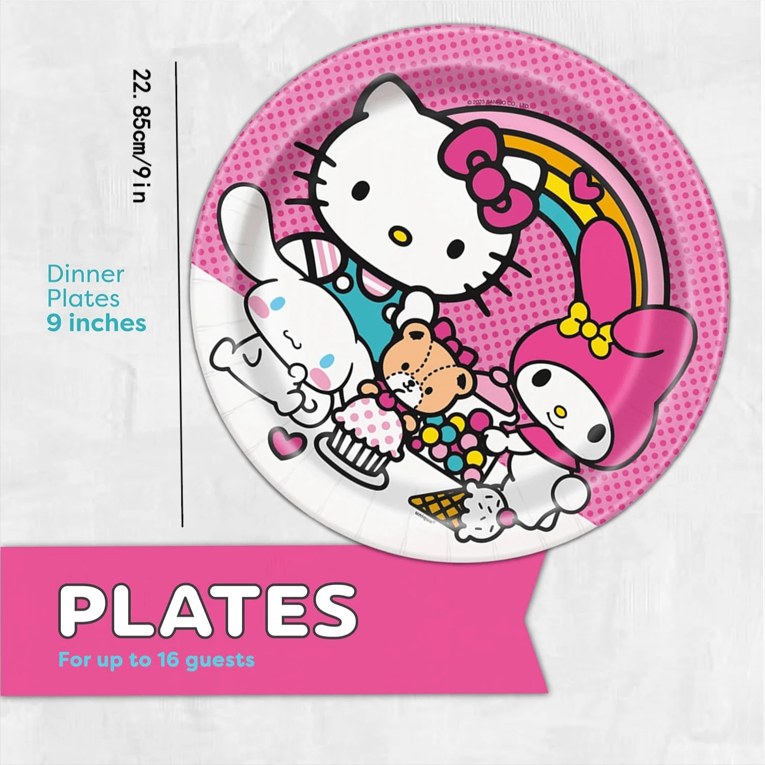 Sanrio 32pcs Hello Kitty Birthday Decorations & Party Supplies | Hello ...