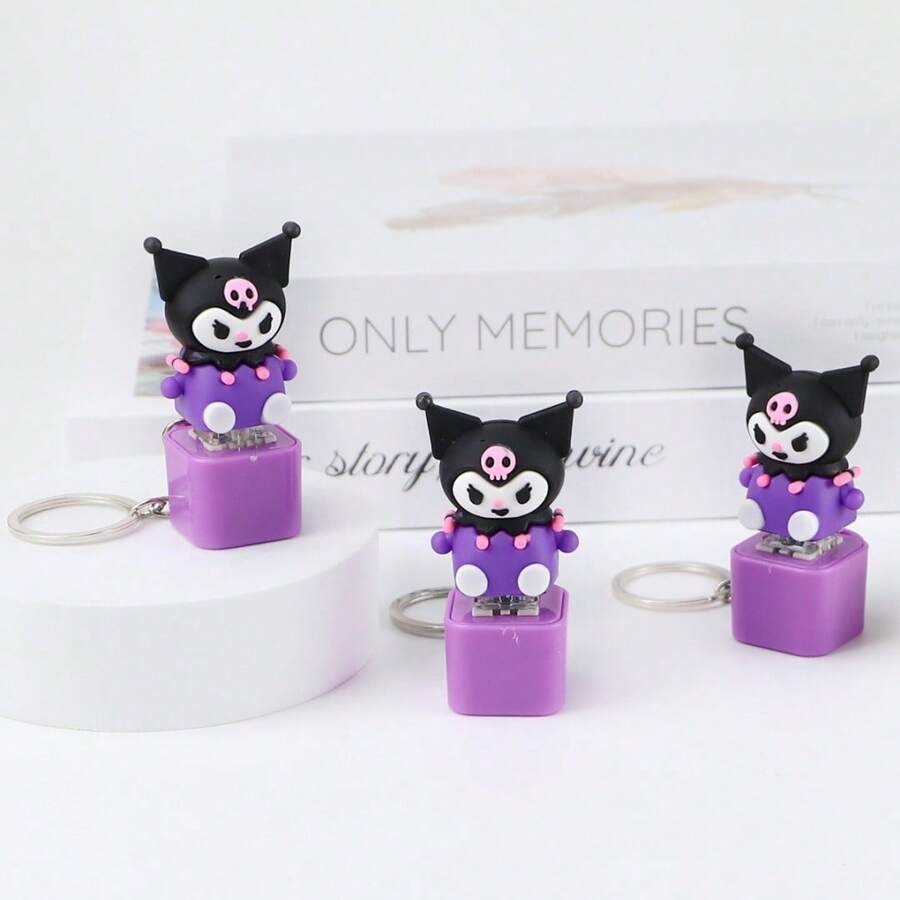 Sanrio 1pc Sanrio K Ulomikeyboard Finger Keys, Depressed Toy Finger Keyboard Keys, Depressurized ...