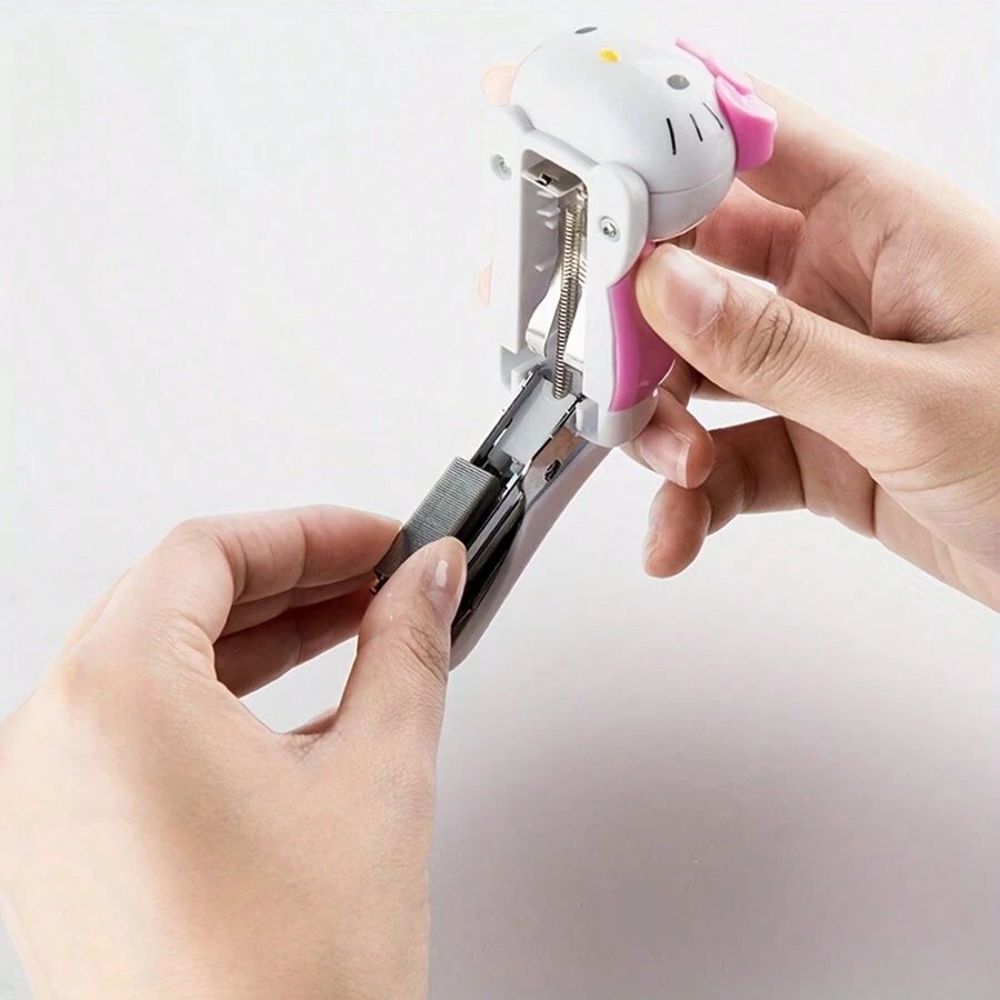 Sanrio Hello Kitty Mini Stapler Set - Cute Sanrio Cartoon Design ...