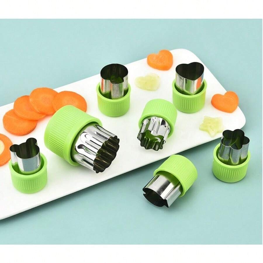 Vegetable Cutter Shapes Stainless Steel Durable DIY Fruit Cookie Stamps ...