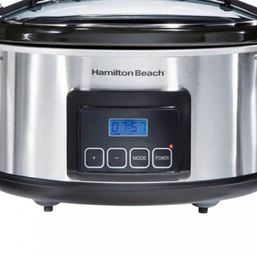 Programmable Cooker - Silver: Slow Cooker With Temperature & Automatic ...