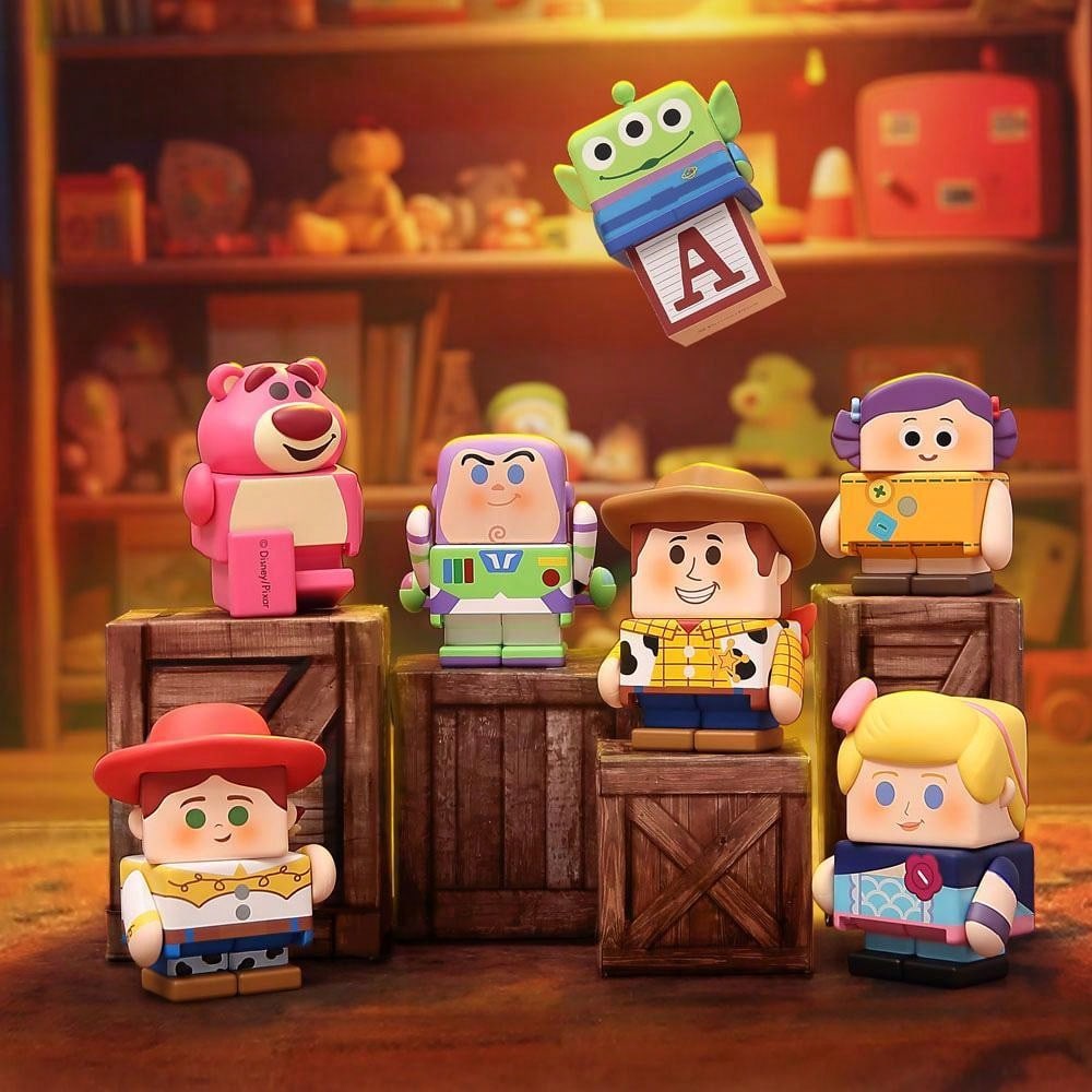 Miniso Caixa Mistério com Figuras Cegas do Tema Pixar Power Fang ...