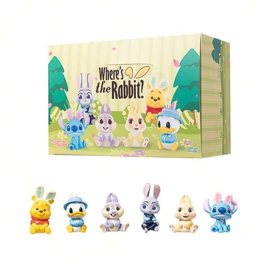 Miniso Disney Where's The Rabbit Collection Figures Blind Box Mystery ...