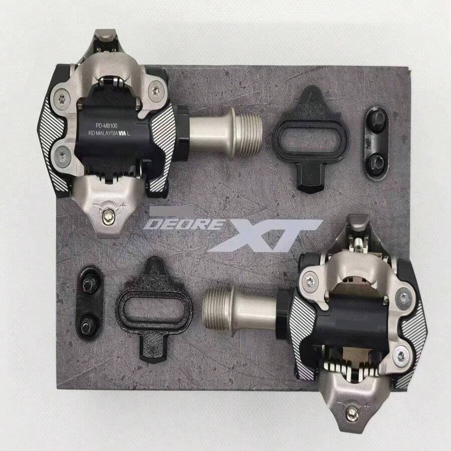 Original Deore Xt Pd- M8100 Pedal M8020 M9100 M540 M520 Mountain Bike Pedal Racing Class Self ...