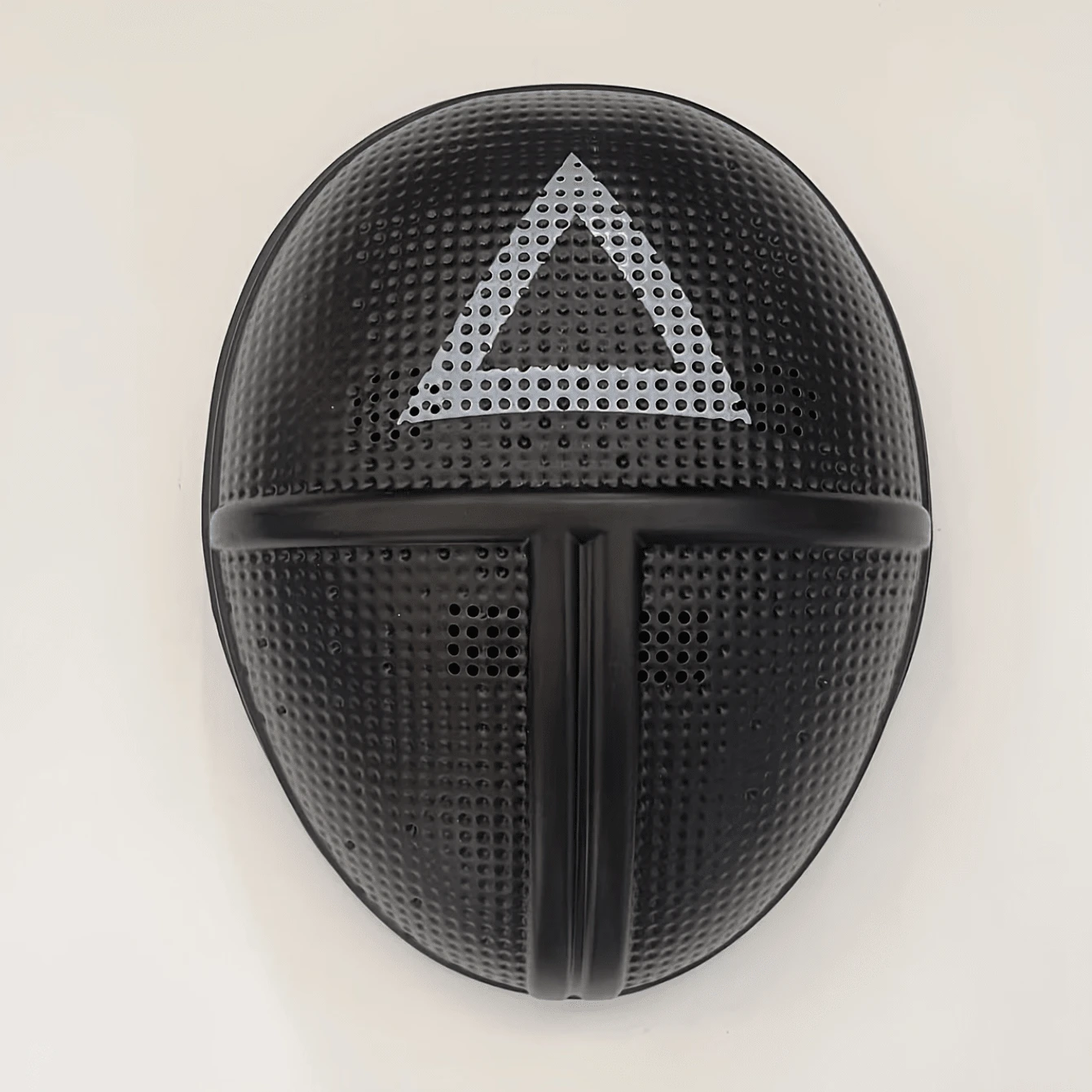 1pc Versatile Street Style Full Face Grid Mesh Mask, PVC Plastic ...