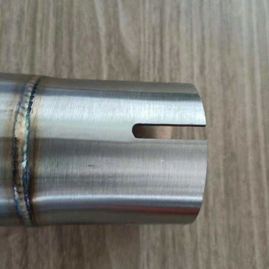 1pc Motorcycle Exhaust Pipe Stainless Steel Connector Segment, Suitable ...