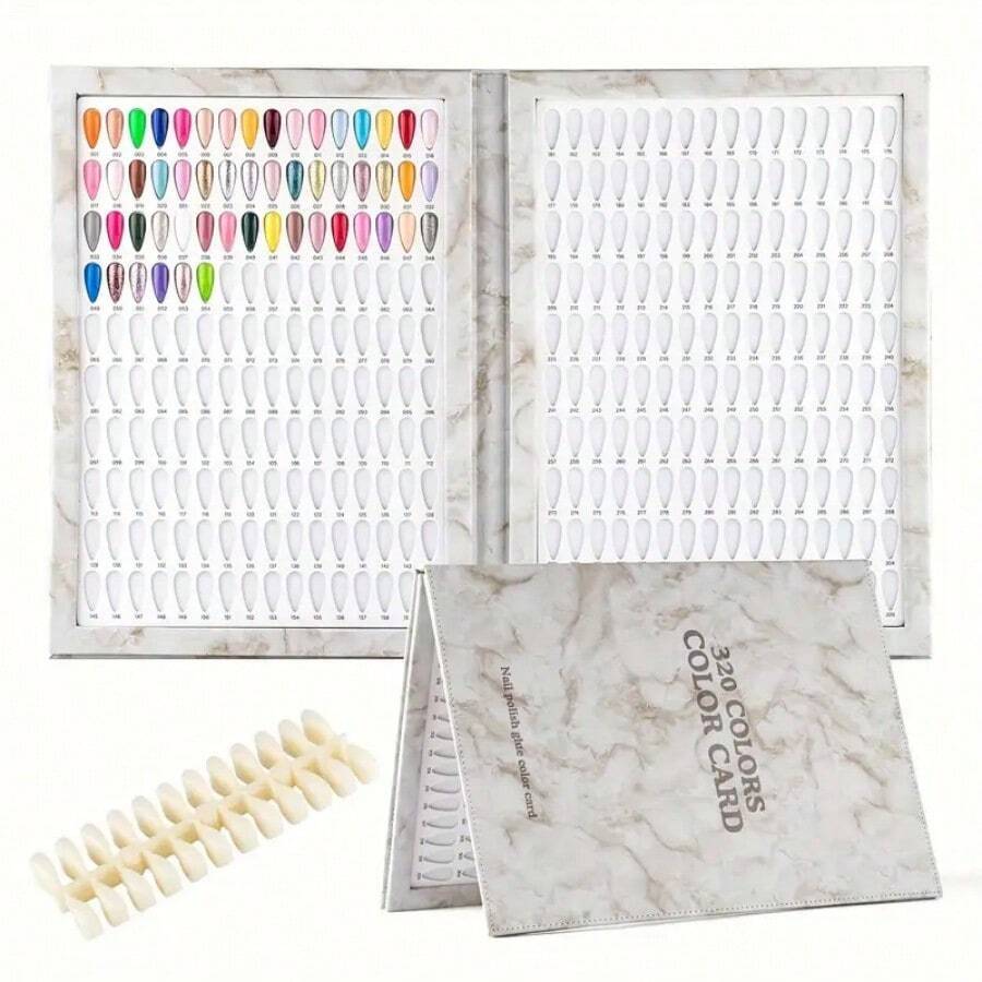 Manicure Studio Backdrop 320 Color Nail Color Chart Nail Polish Display ...