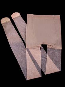 1pc Women's Shiny Pearl Glitter Sheer Stockings | SHEIN USA