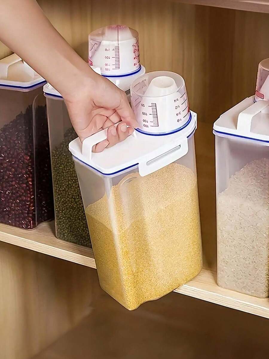 1pc Grain Storage Tank, Grain Storage Box, Grain Sealed Tank, Rice ...