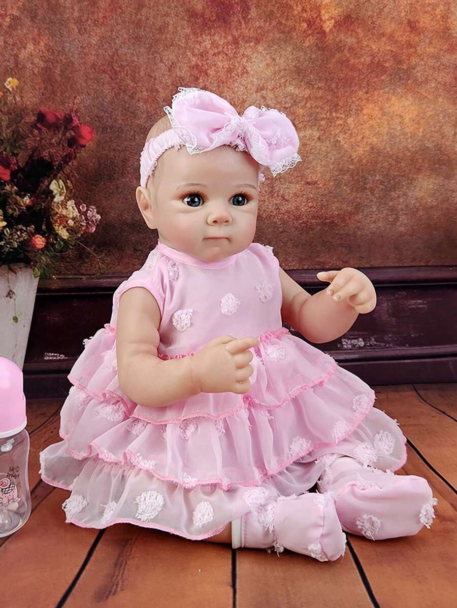18Inch Bettie Full Body Soft Silicone Reborn Doll With Painted Lifelike ...