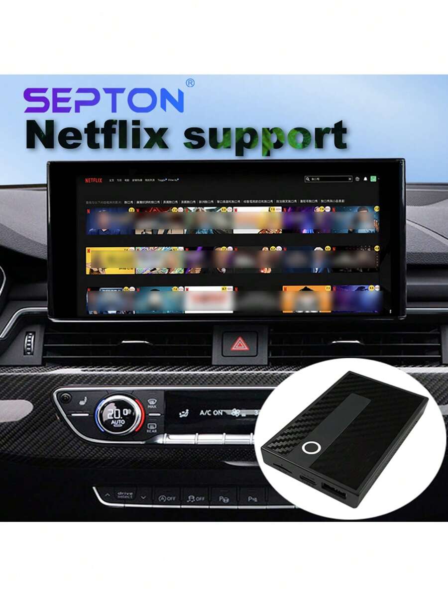 SEPTON 1 Pc SEPTON Smart Ai Box Wireless CarPlay Android Auto Adapter ...