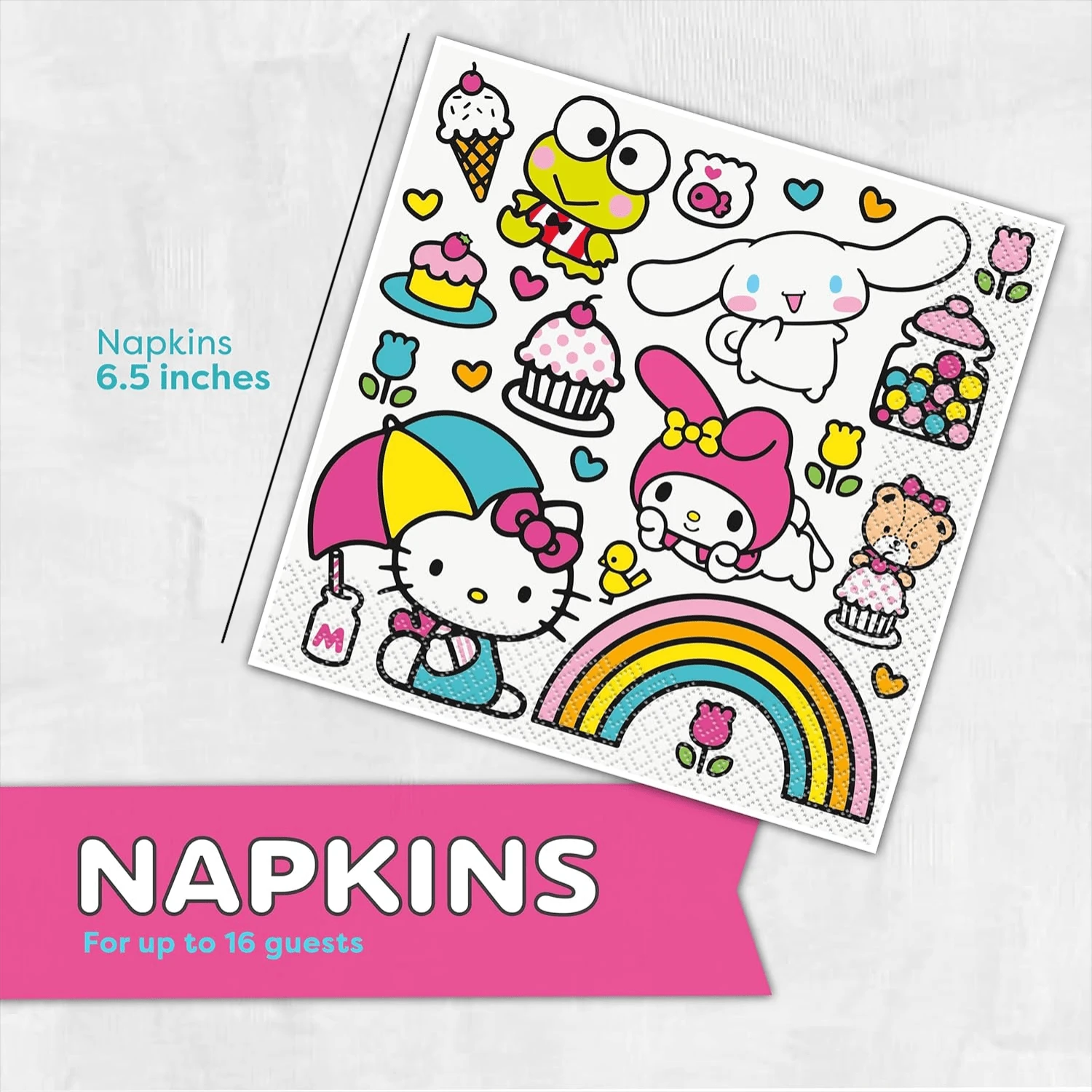 Sanrio 32pcs Hello Kitty Birthday Decorations & Party Supplies | Hello ...