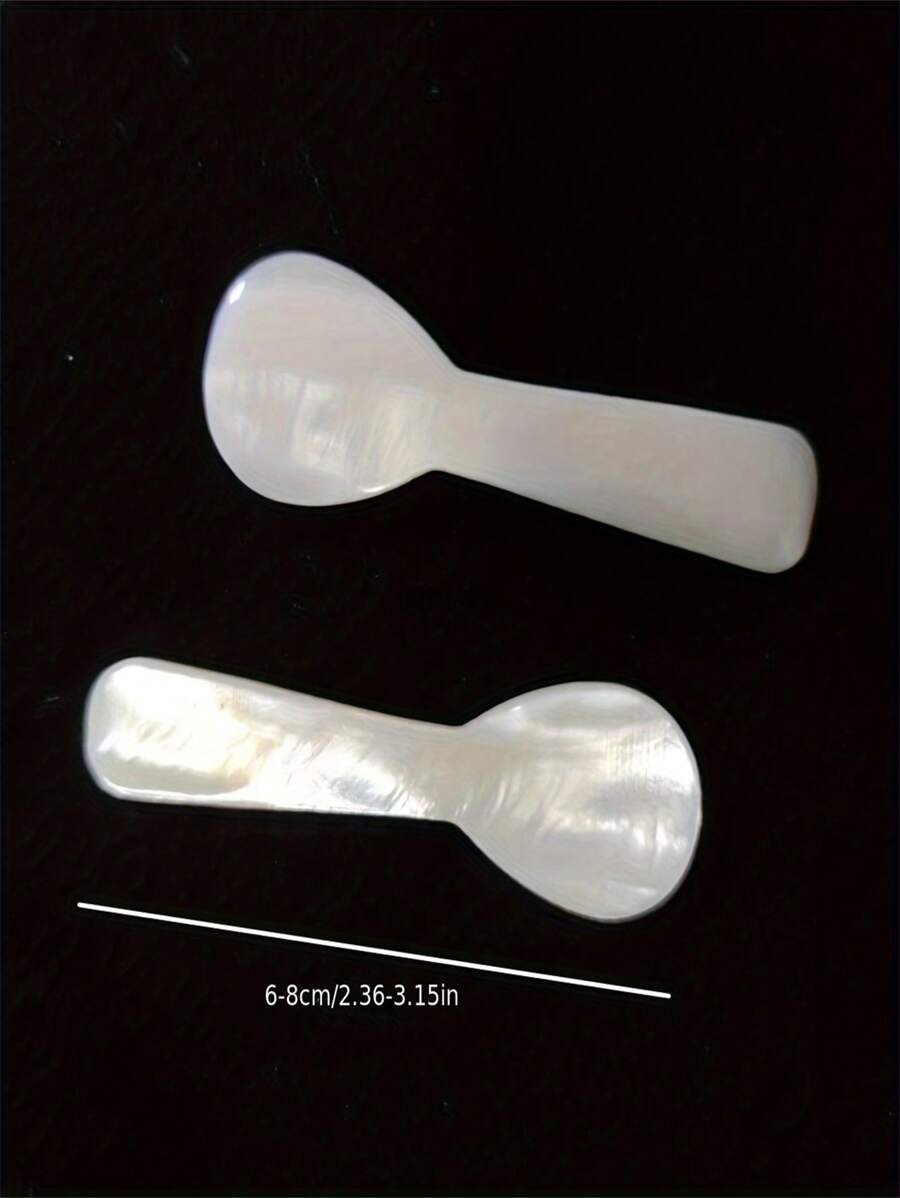 1pc Natural Mother-Of-Pearl Caviar Spoon, Versatile Pearl Shell Serving ...