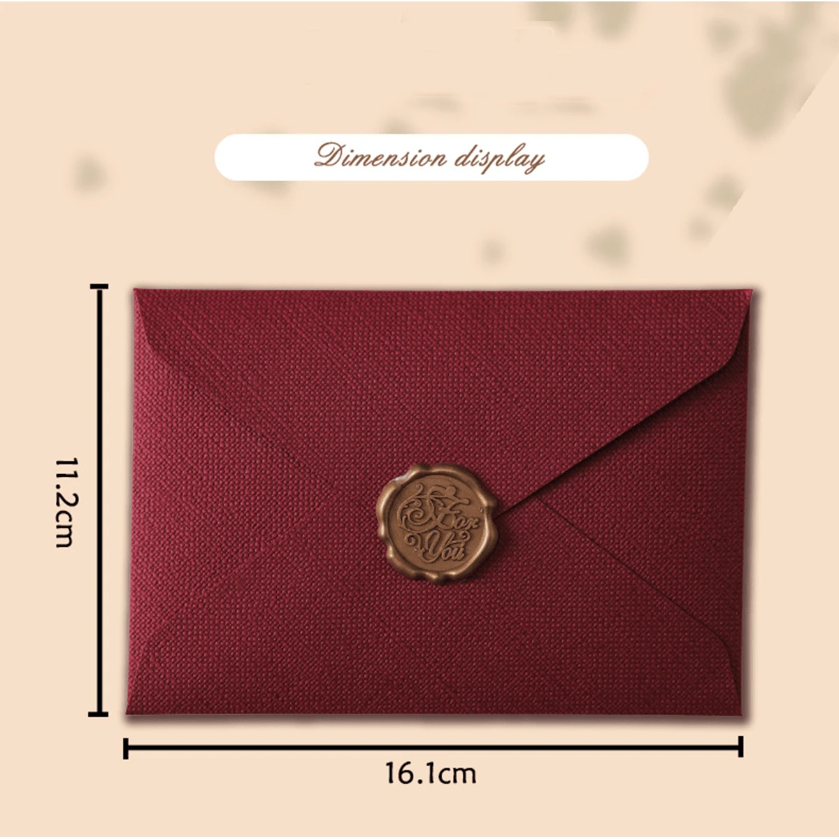 Gift Bag, Envelope, Burgundy Red, Handwritten Love Letter, For ...