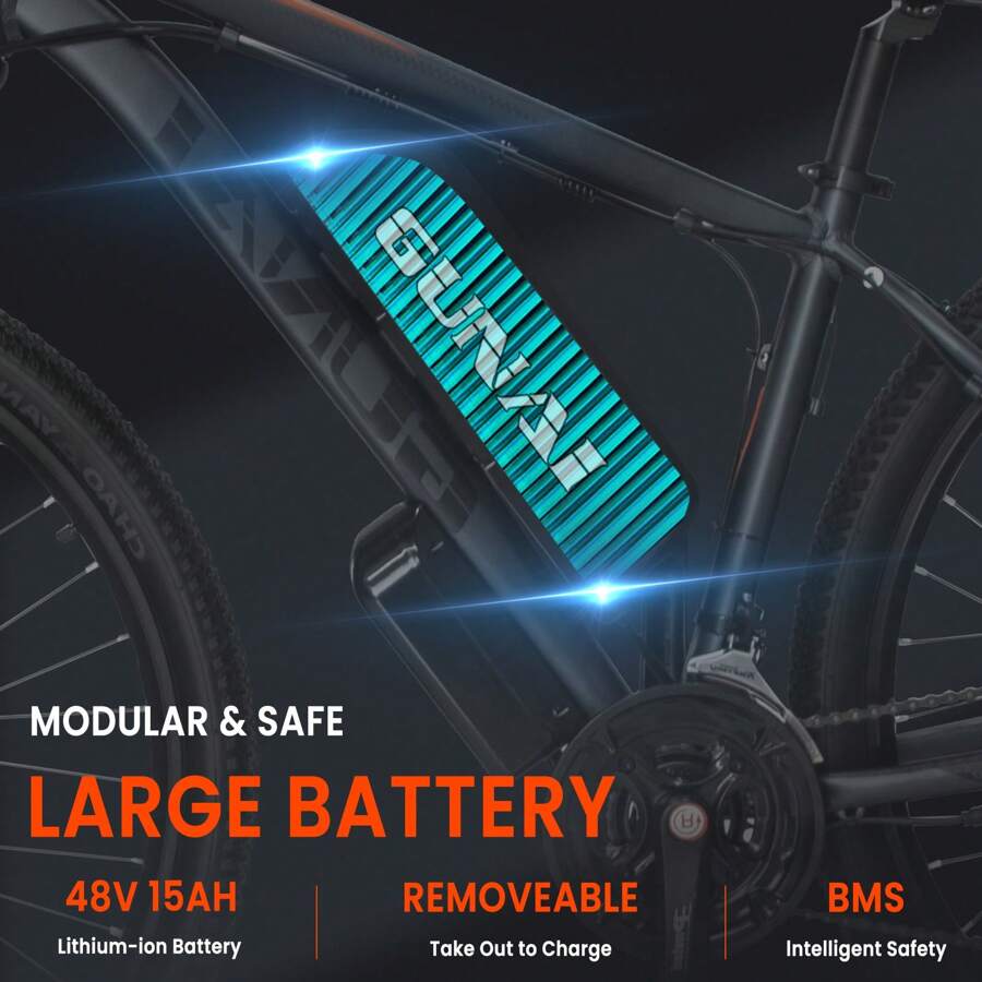 GUNAI GN29 Electric Bike For Adult 29 Inch Electric Mountain Bike With ...