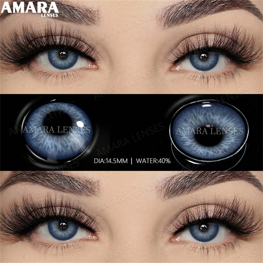 AMARA Blue Colored Pupils For Eyes Blue Pupils High Quality Colored ...
