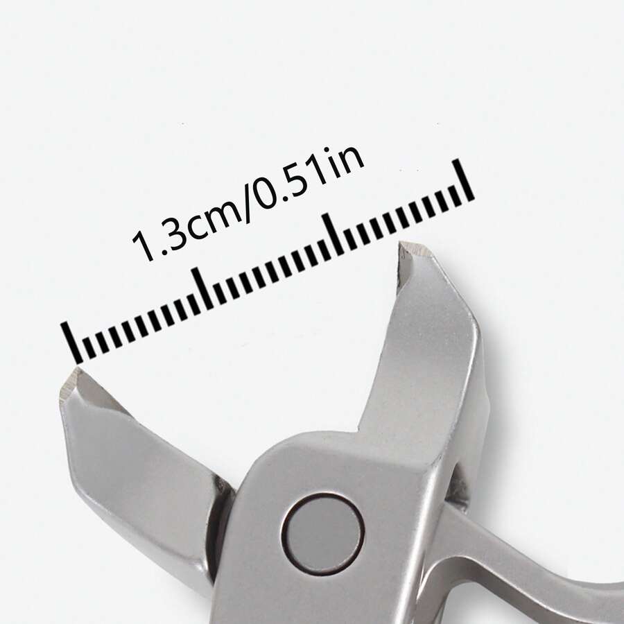 1/2pcs Stainless Steel Curved Tip Nail Clipper And Ingrown Toenail ...